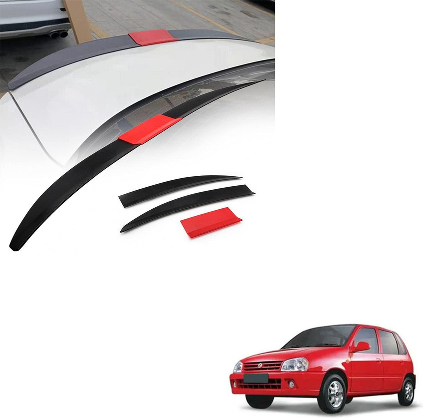 SEMAPHORE Lip Spoiler Wings Three section Splicing Adjustable ABS Car Modification Rear Trunk Lip Wing for Maruti Zen Estilo Car Spoiler Price in India Buy SEMAPHORE Lip Spoiler Wings Three section Sp...