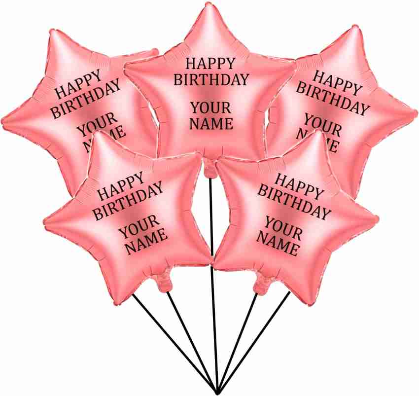 Personalized Name Mylar Balloons