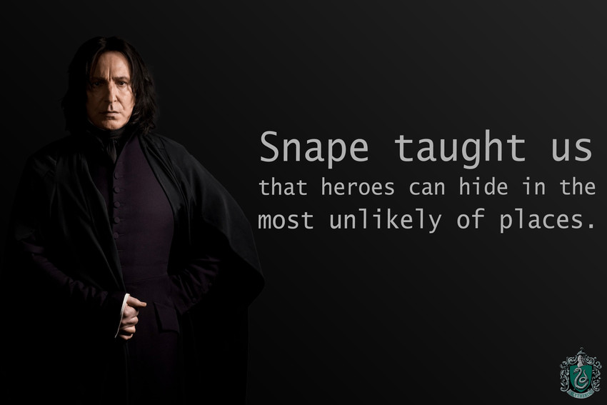 Harry Potter Snape Quote Harry Potter Confessions. — I Do Not Like