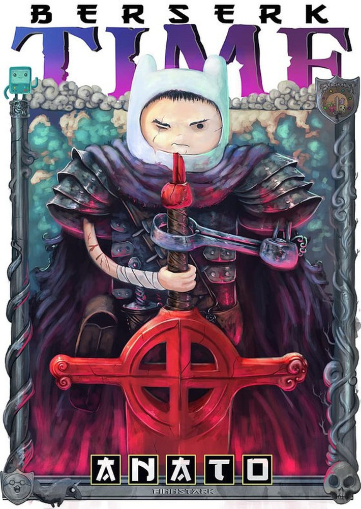 Adventure Time Crossover Naruto