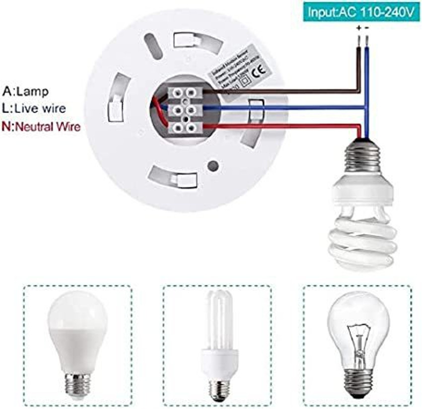 Ceiling Mounted Motion Sensor Light Switch | Shelly Lighting