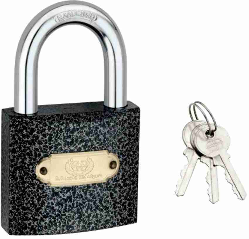 50mm Heavy Duty Cast Iron Padlock Outdoor Safety Security, 44% OFF