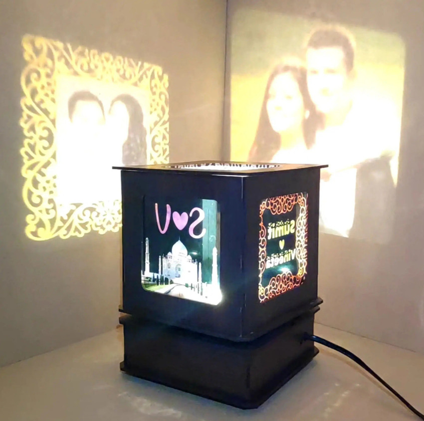 Spinning Shadow Lamp