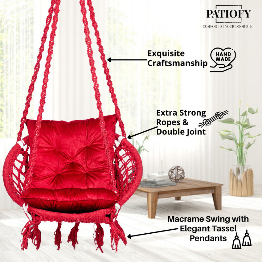 Patiofy Round Swing high-quality Jhula for