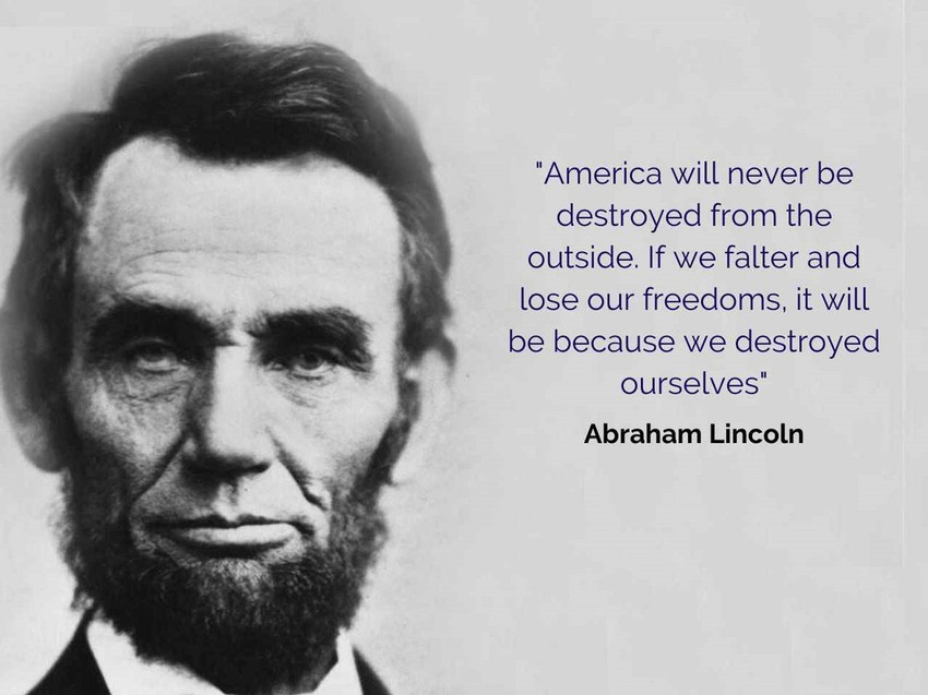 Inspiring Quotes By Abraham Lincoln