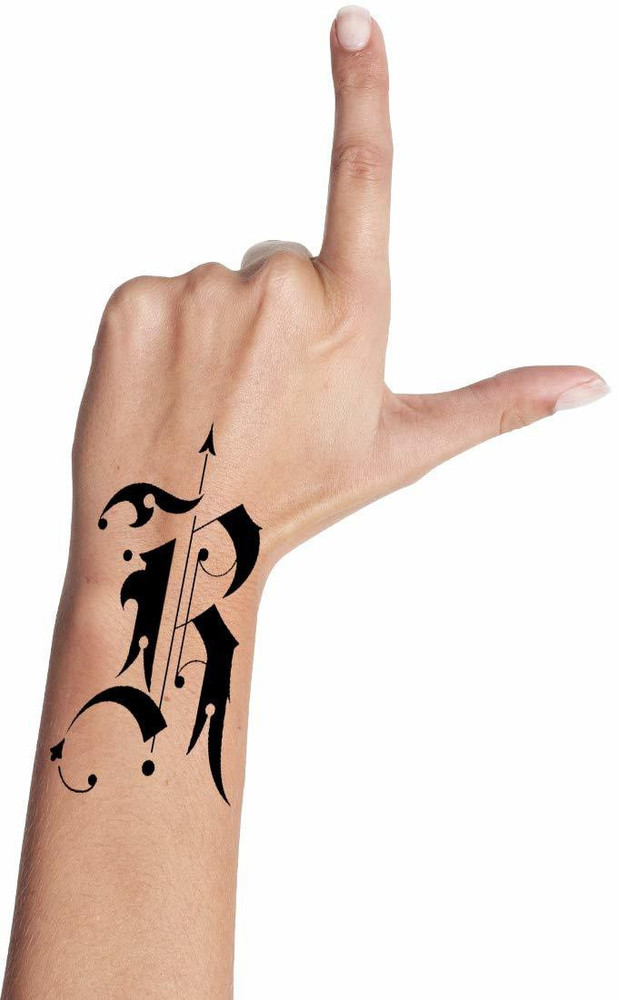 Letter R Tatoeage Ontwerpen