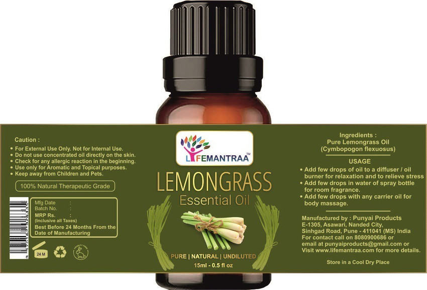 how to make lemongrass oil for massage