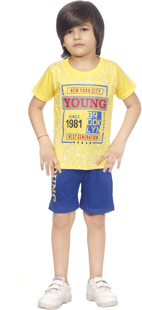 B P CREATION Baby Boys Casual T shirt Shorts Price in India Buy B P CREATION Baby Boys Casual T shirt Shorts online at Flipkart