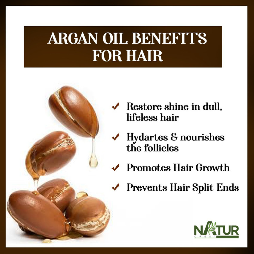NaturCrest 100 Pure Natural Moroccan Argan Oil For Healthy Hair Face Skin. Hair Oil Price in India Buy NaturCrest 100 Pure Natural Moroccan Argan Oil For Healthy Hair