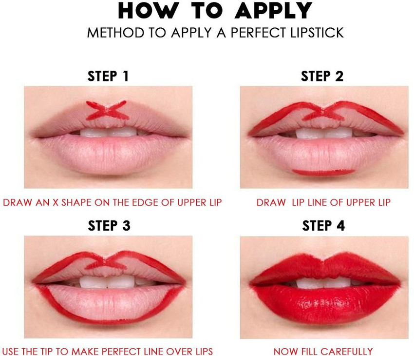 how to draw lips makeup