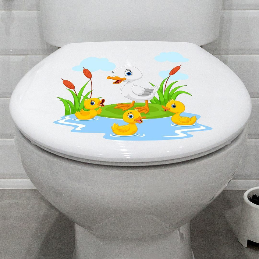 Duck toilet seat store