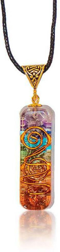 VIBESLE Orgone Chakra Healing Pendant Stone Locket Price in India Buy VIBESLE Orgone Chakra Healing Pendant Stone Locket Online at Best Prices in India Flipkart