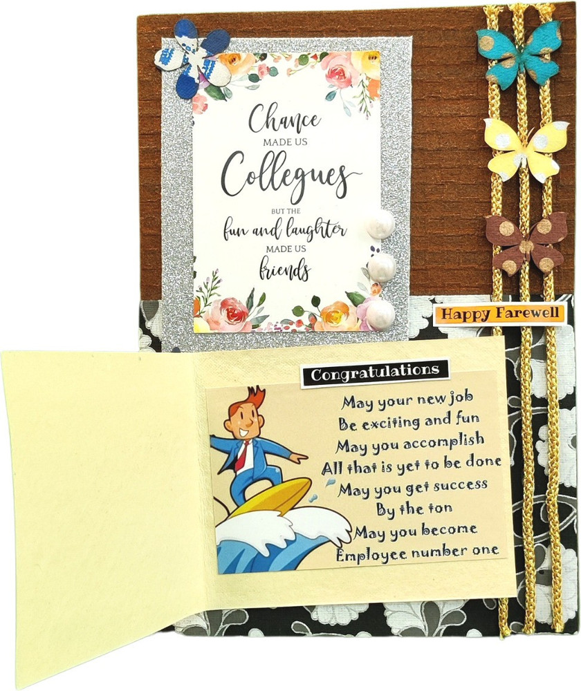 Handmade Farewell Greeting Cards