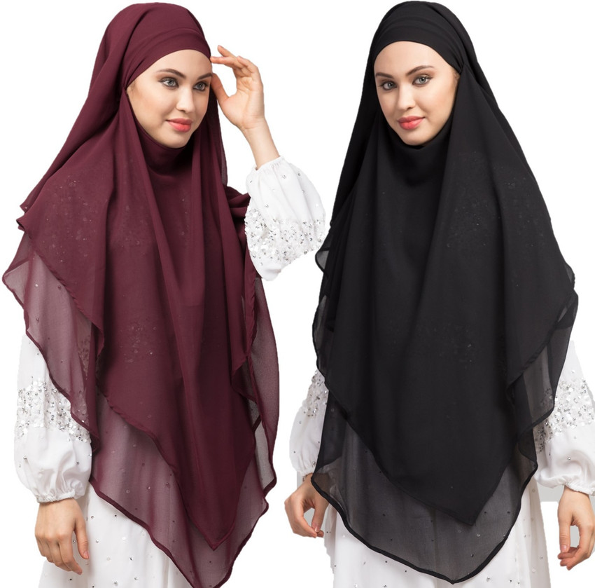 How To Wear Triangle Hijab Step By Step