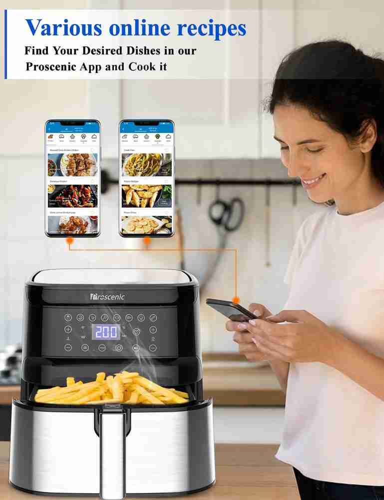Proscenic T21 Smart Air Fryer Oven Oilless Cooker App Alexa