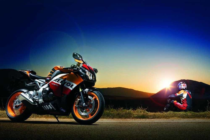 Motorcycle Bike Super Bike Waterproof Vinyl Sticker Poster 24 inch X 18 inch can3192 2 Fine Art Print Ashish Gajjar posters Vehicles posters in India Buy art film