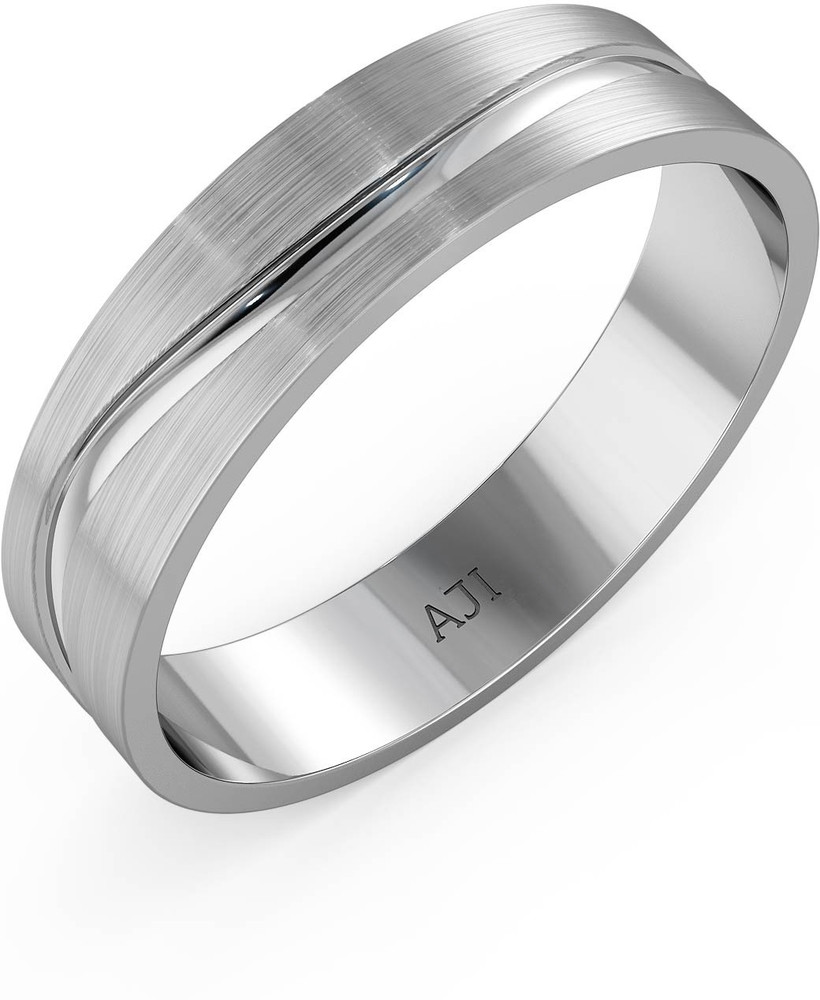 Platinum Ring On Finger