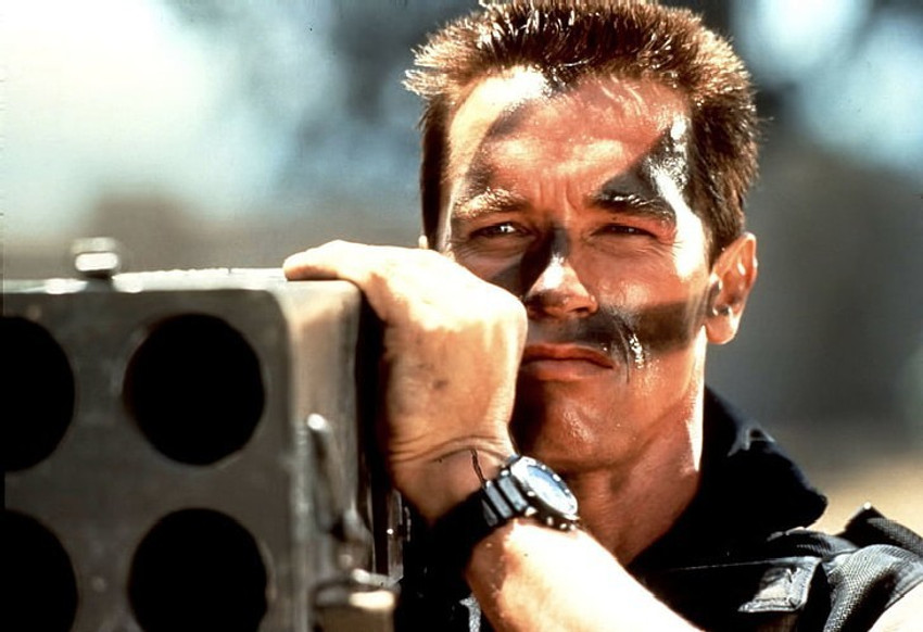 Commando Arnold Poster