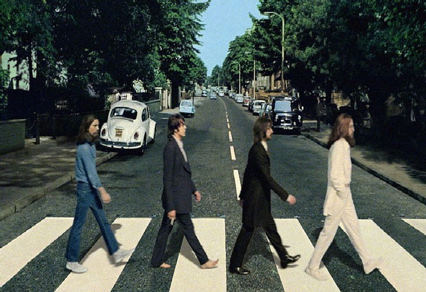 The Beatles Abbey Road Album Cover