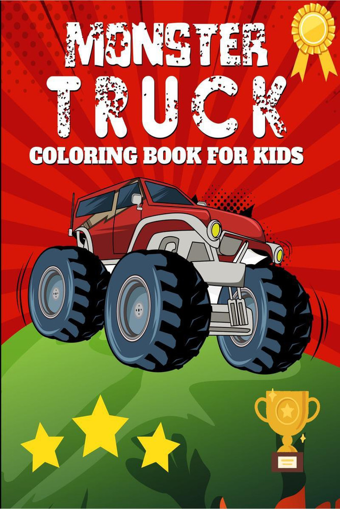 superman monster truck coloring pages