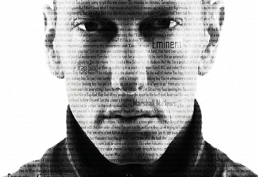 Eminem Rap God Wallpaper Hd Eminem "Rap God" (Apple's Siri Cover)