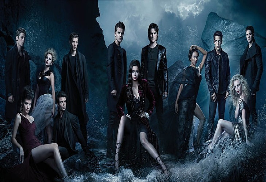 The Vampire Diaries Cast Wallpaper