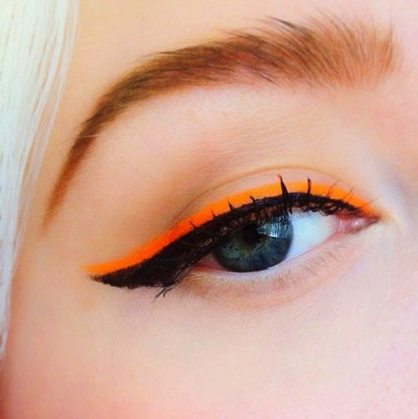 Orange eye liner store