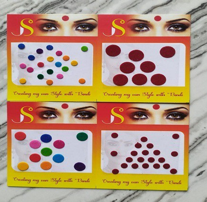 Liquid Kumkum Bindi Designs