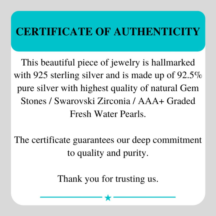Certificate Of Authenticity Jewelry
