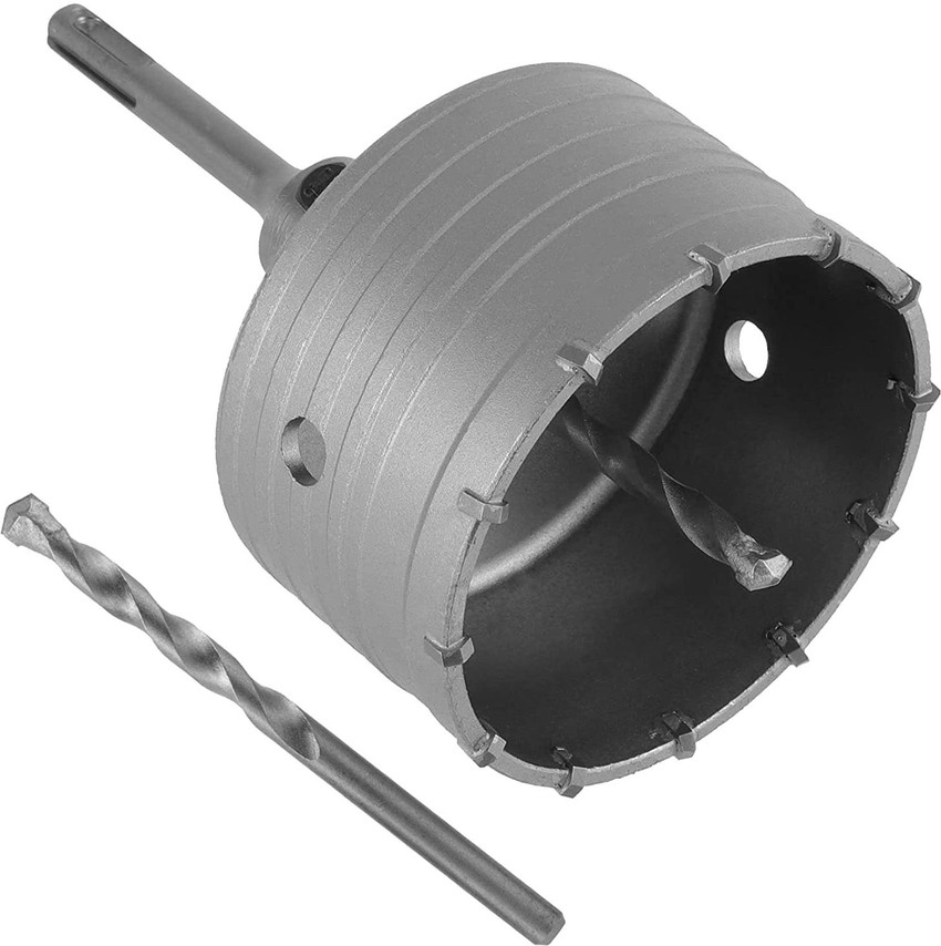 GSK Cut Round Shank for Wall Concrete Brick Stone Cement Wall Hole Drill Bit 100mm Concrete Cement Stone Hole Saw Rotary Tool Price in India Buy GSK Cut Round Shank for