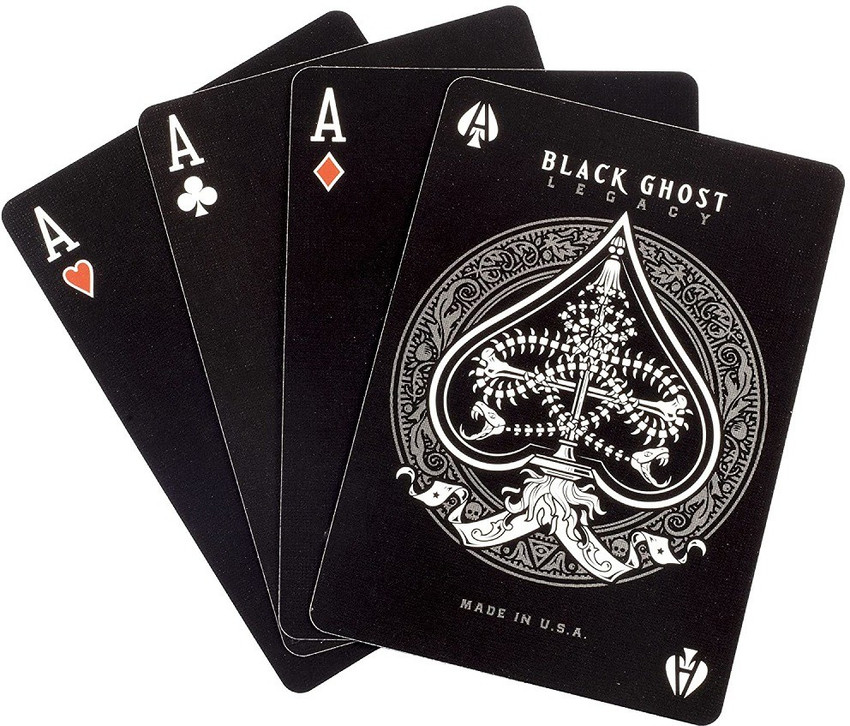 Bicycle Black Ghost Deck
