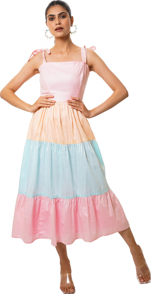 Neha Sharma In Pink Dress