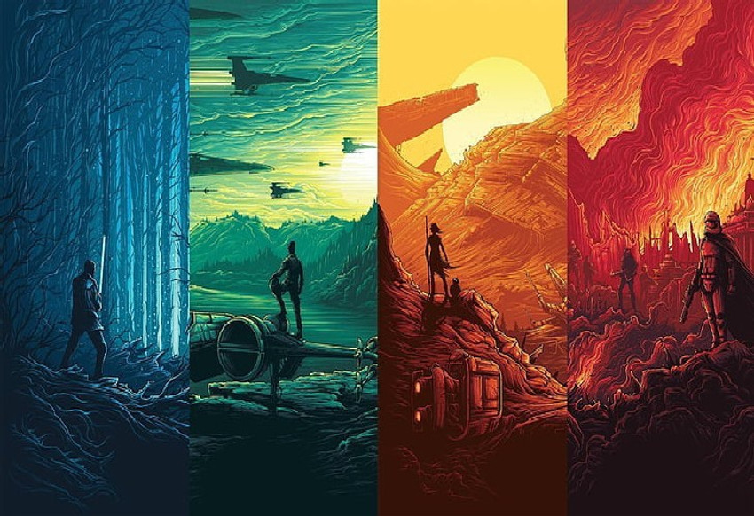 Art Star Wars The Force Awakens Wallpaper