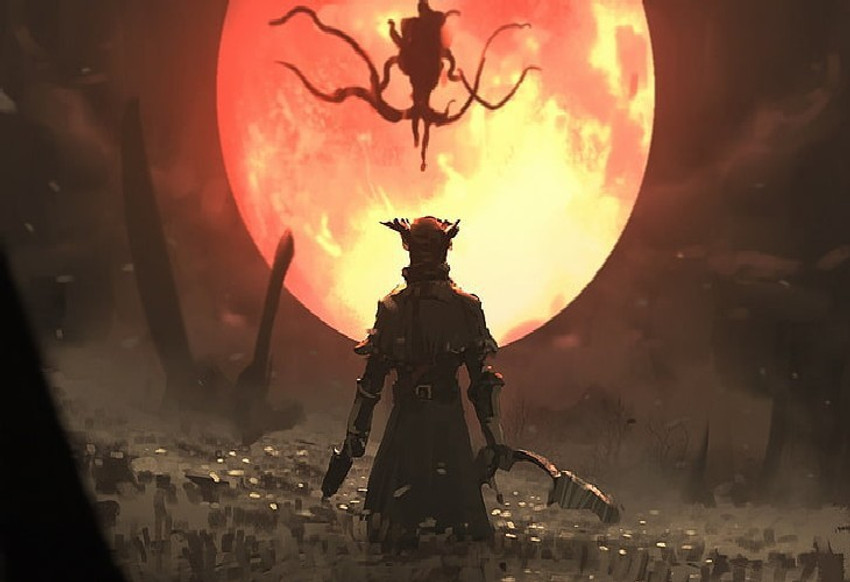 d0Lqyc1M artwork video games bloodborne wallpaper Poster Paper Print Decorative posters in India Buy art film design movie music nature and educational paintings wallpapers at Flipkart