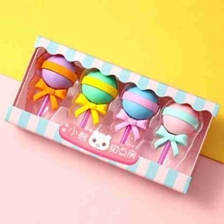 Lollipop Erasers