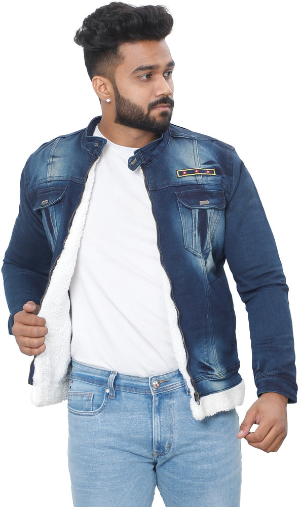 Jean Jacket No Sleeves Men