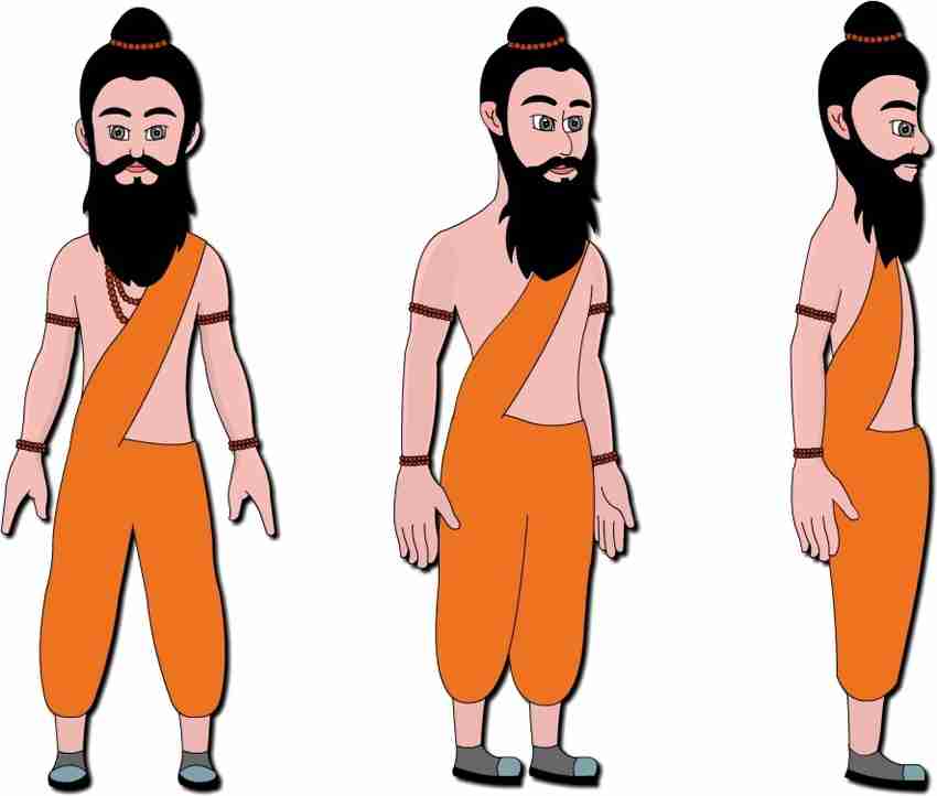 Animated Sadhu Baba