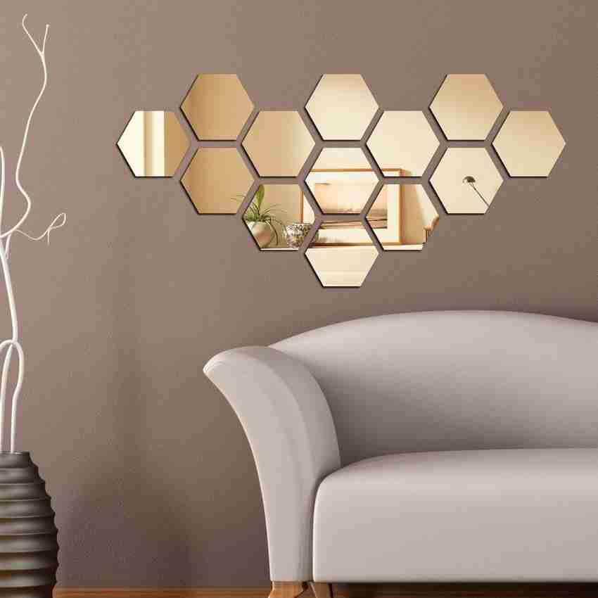 Golden wall stickers store