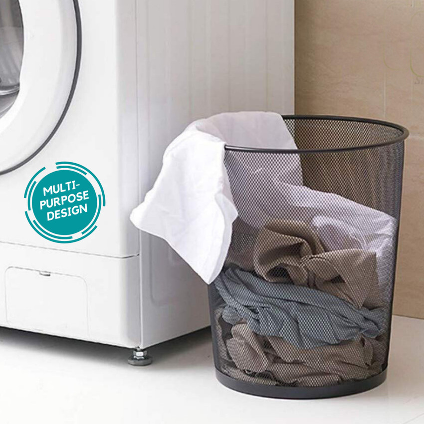 Novelty Store Small Metal Mesh Dustbin for Home School Bedroom Kitchen Office 9.4 LTR Iron Dustbin Price in India Buy Novelty Store Small Metal Mesh Dustbin for Home School Bedroom Kitchen