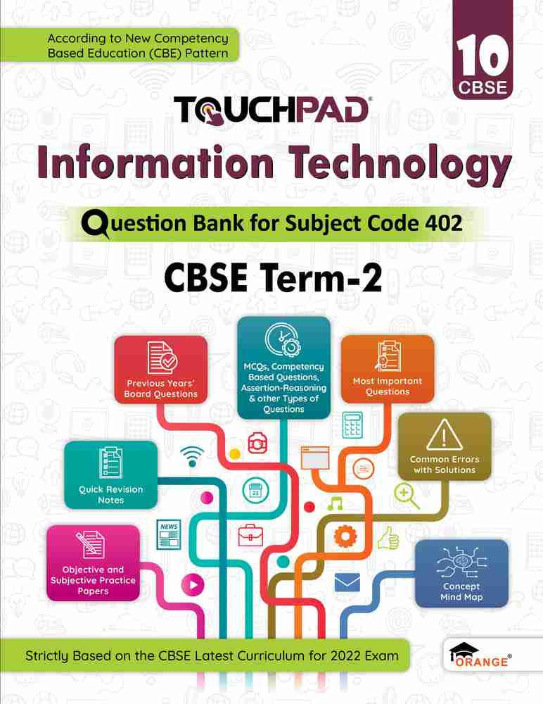 Touchpad CBSE Information Technology Class 10, 40% OFF