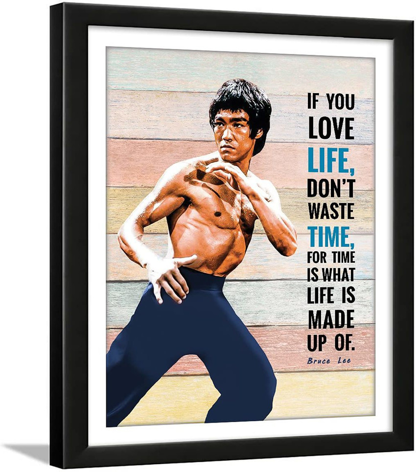 Bruce Lee Poster Quote