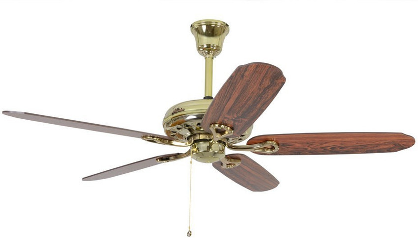 Hunter Original Polished Brass Ceiling Fan | Shelly Lighting