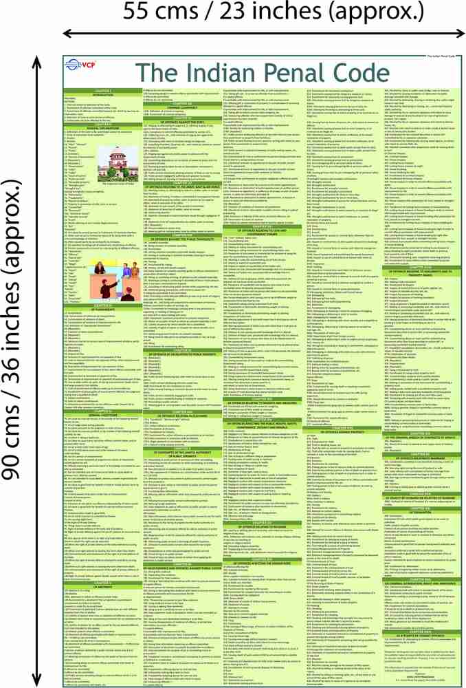 Indian Penal Code IPC Wall Chart Complete Legal 58 OFF indian-penal-code-ipc-wall-chart-complete-legal-58-off