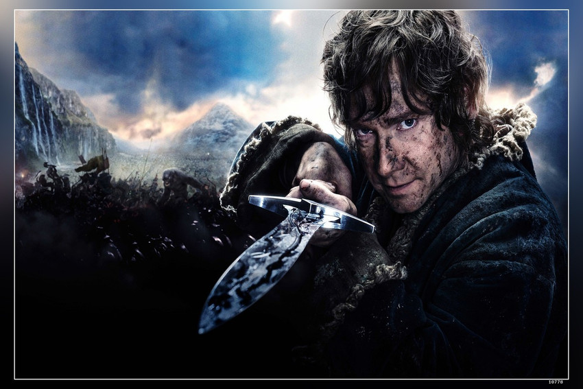 De Hobbit Bilbo Baggins Poster Bag End Lord Of The Rings Poster. Frodo