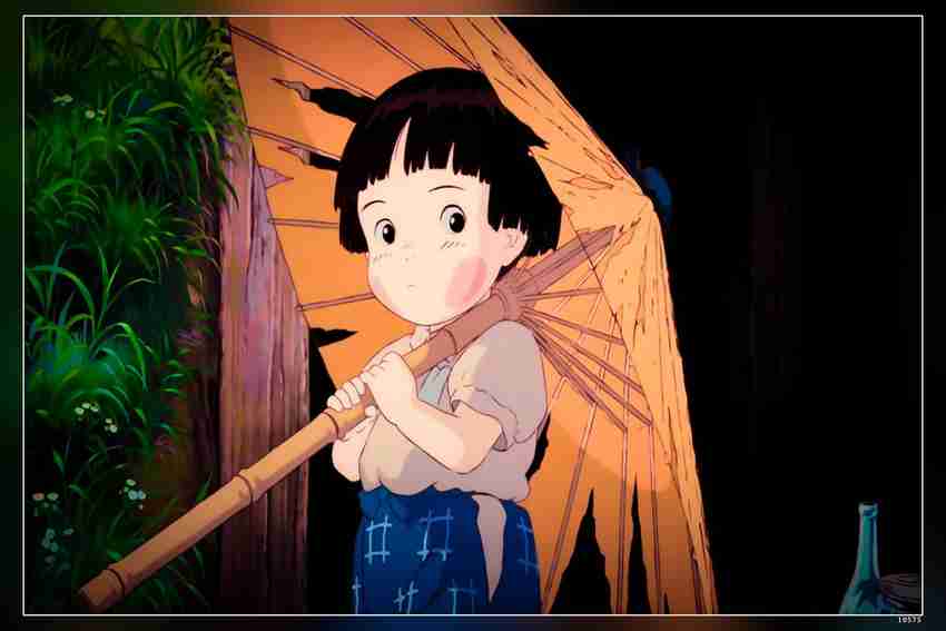 Grave Of The Fireflies Matte Finish Poster Paper Print Animation Cartoons posters in India Buy art film design movie music nature and educational paintings wallpapers at Flipkart