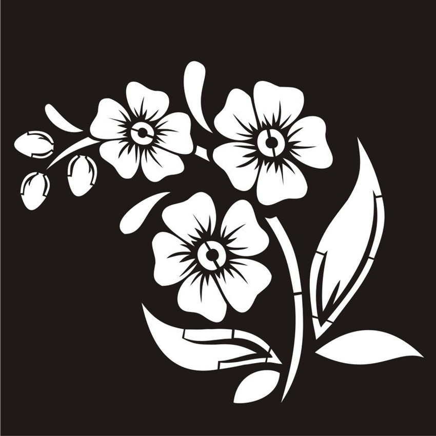 Flower Stencil