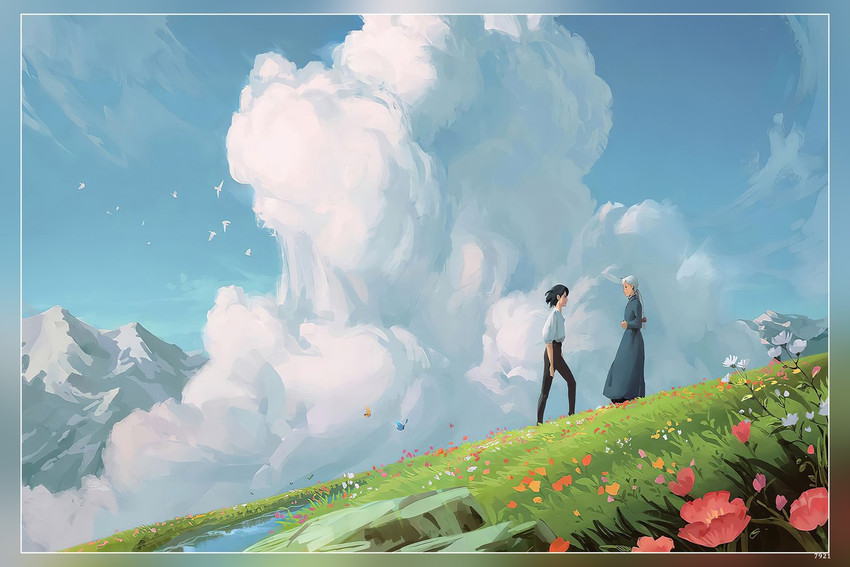 Howl Wallpaper Howls Moving Castle Wallpaper By SweetLanaz Download
