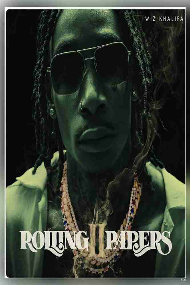 Wiz Khalifa Cartoon Drawing On Paper