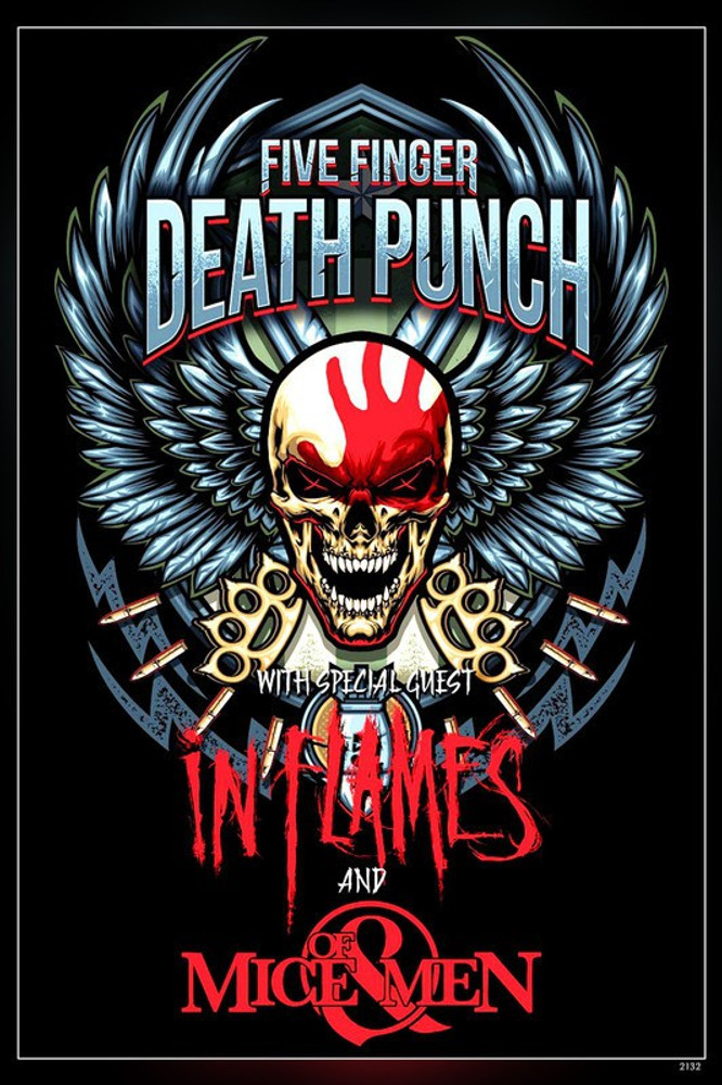 Five Finger Death Punch Skull Logo