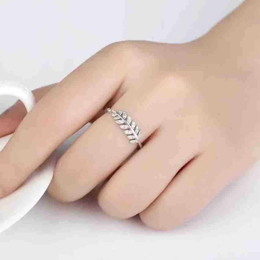 ringzinnie Trendy Stylish Ring for Girl and Women Alloy Crystal Silver Plated Ring Price in India Buy ringzinnie Trendy Stylish Ring for Girl and Women Alloy Crystal Silver Plated